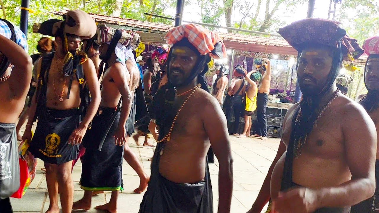 Ayyappa Devotees Climbing the hills to get Ayyappa Swami Darshana 🙏 # ...