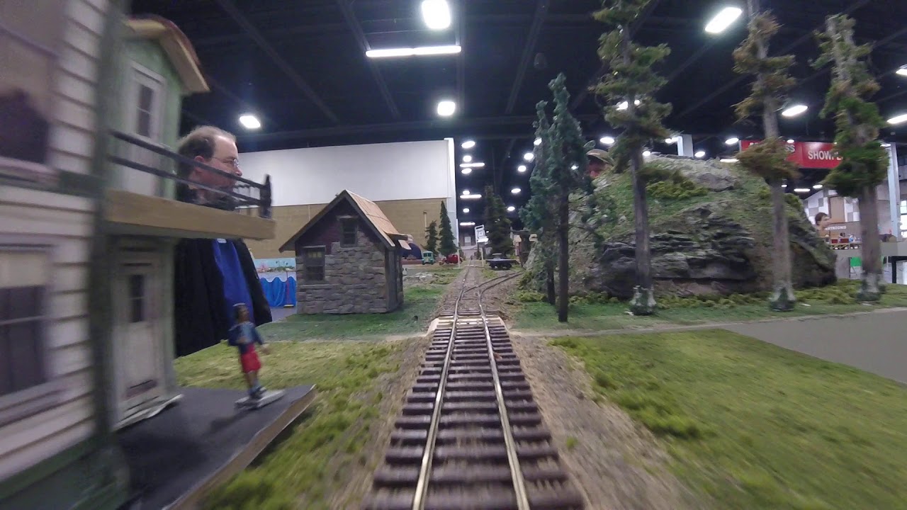 PNW On30 Modular Group layout, January 2020. (Westbound) - YouTube