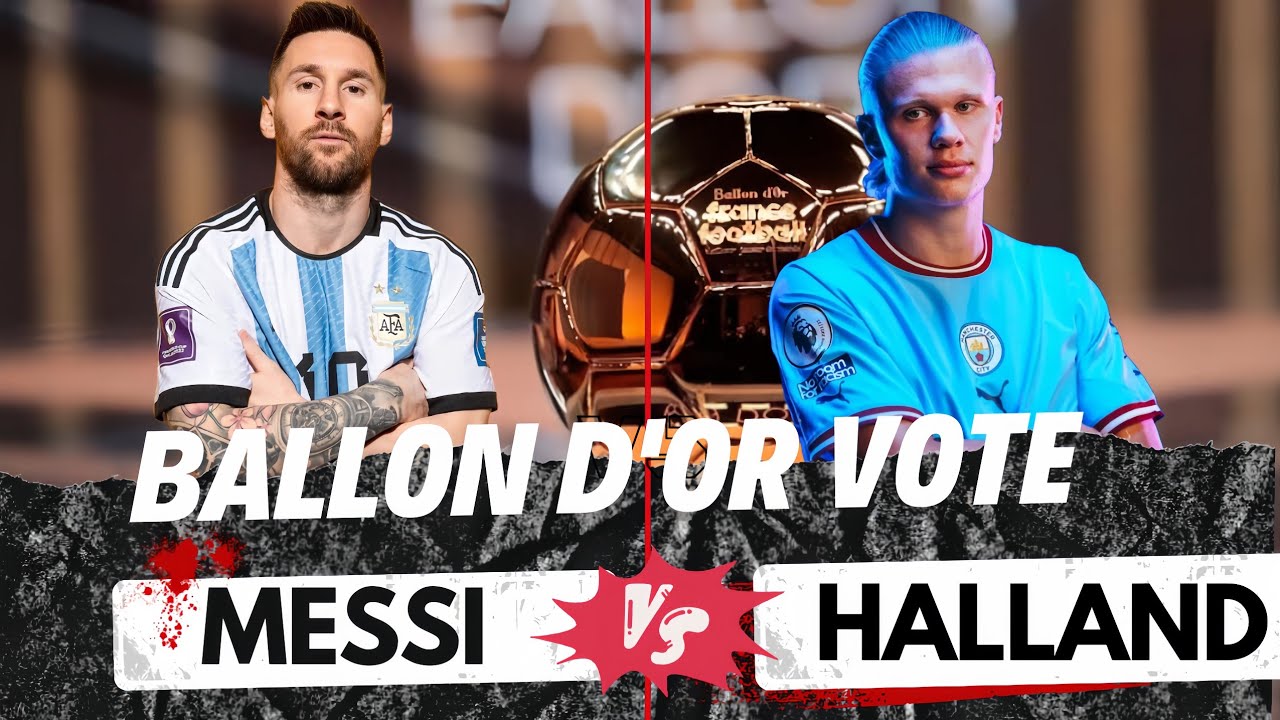 Lionel Messi Vs Halland | How Messi Won His 8Th Ballon D'or - YouTube