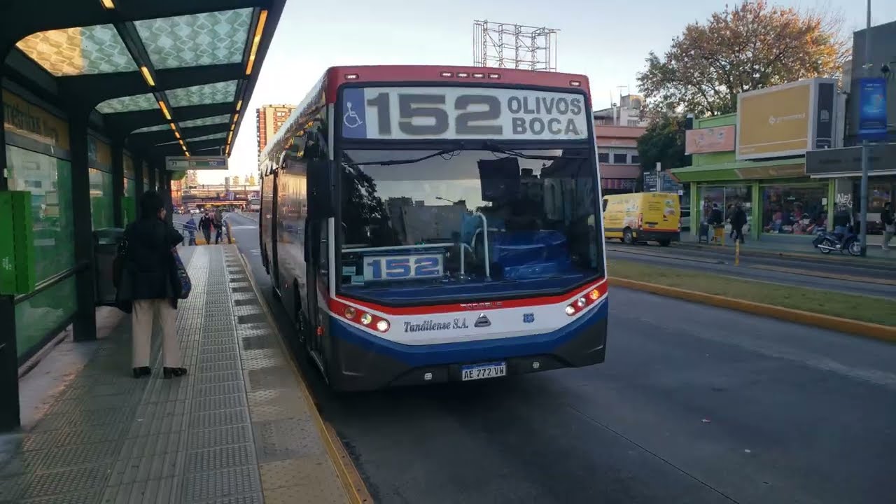 Linea 152 Int 120 Todo Bus Retiro - YouTube