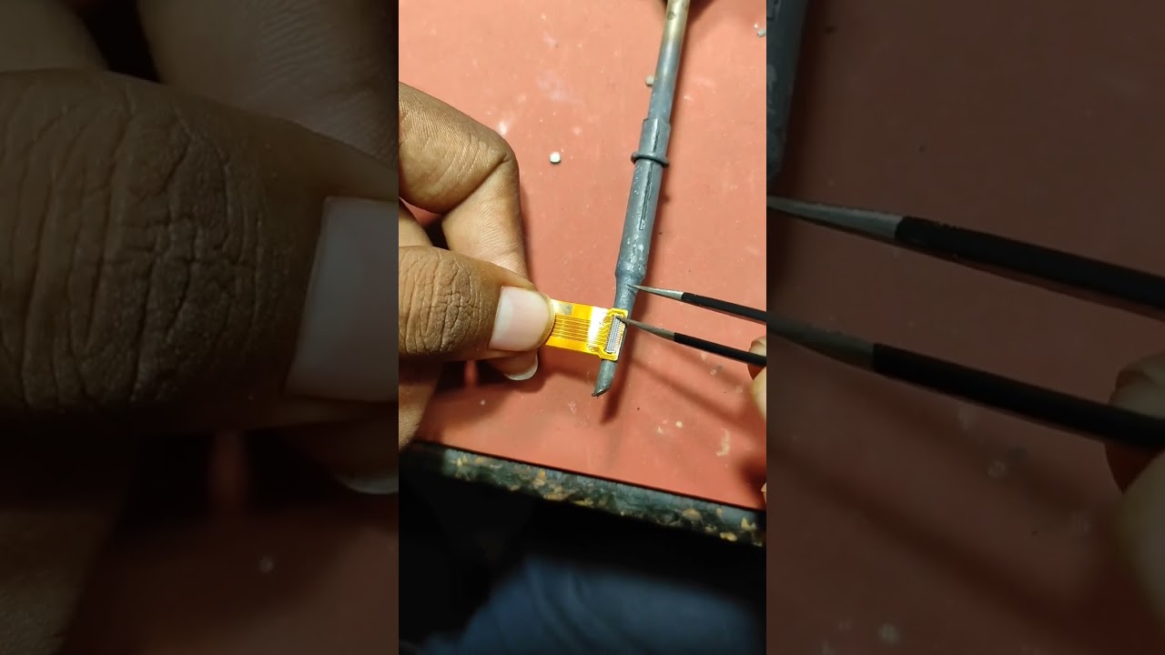 display connector pin remove new tricks by Raju new tech - YouTube