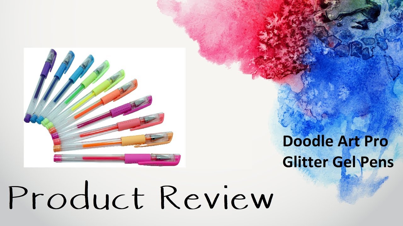 Product Review - Gel Pens from Doodle Art Pro - YouTube