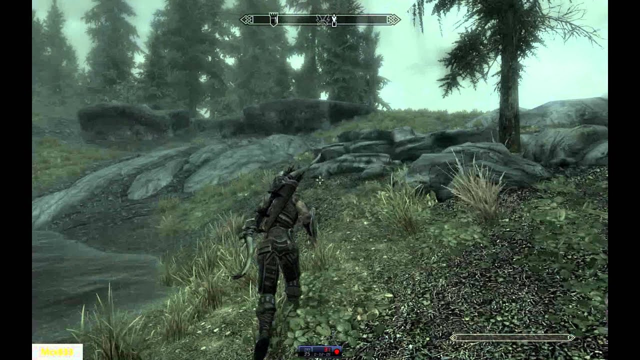 Skyrim R9 280X I5 4670k Max settings - YouTube