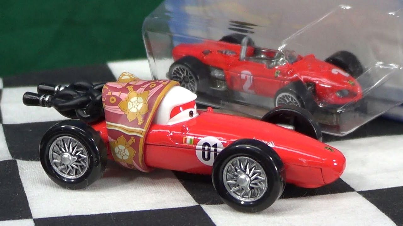 Mama Bernoulli Disney Pixar Cars Race Day Fan 4-Car Gift Pack - YouTube