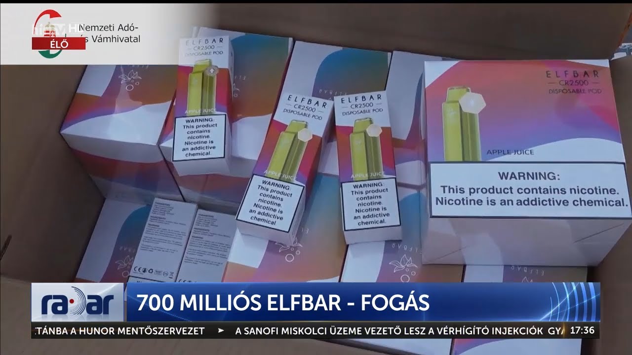 Radar - 700 milliós Elfbar - fogás (2023-09-08) - HÍR TV - YouTube