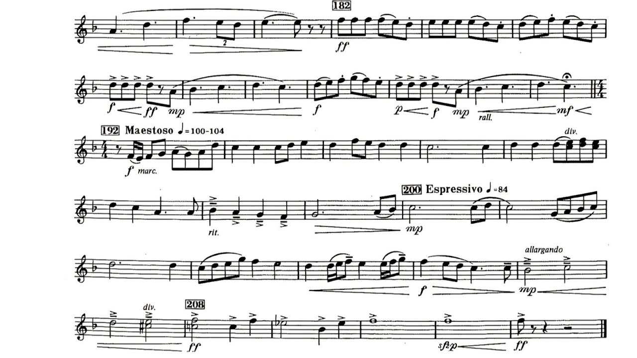 Blue ridge saga - James Swearingen (With score&Clarinet score) - YouTube