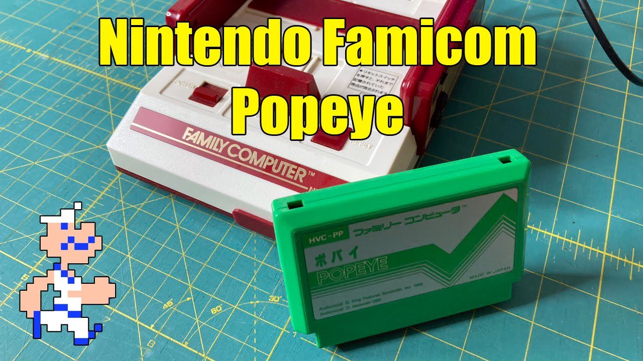 Nintendo Famicom Popeye - Let's Play Ep.1 - YouTube