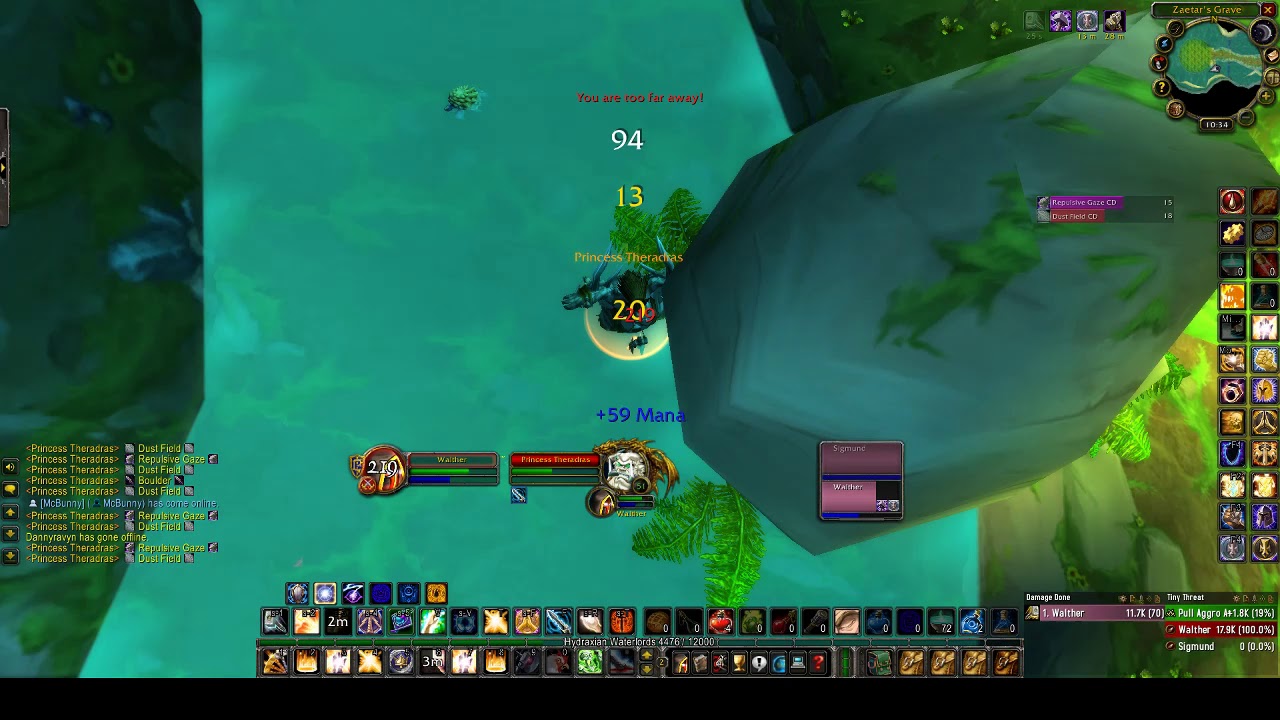 Classic WoW Holy Paladin Solo Princess in 5 minutes - YouTube