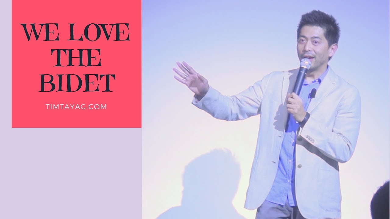 Stand Up Comedian Pinoy Loves the Bidet - YouTube