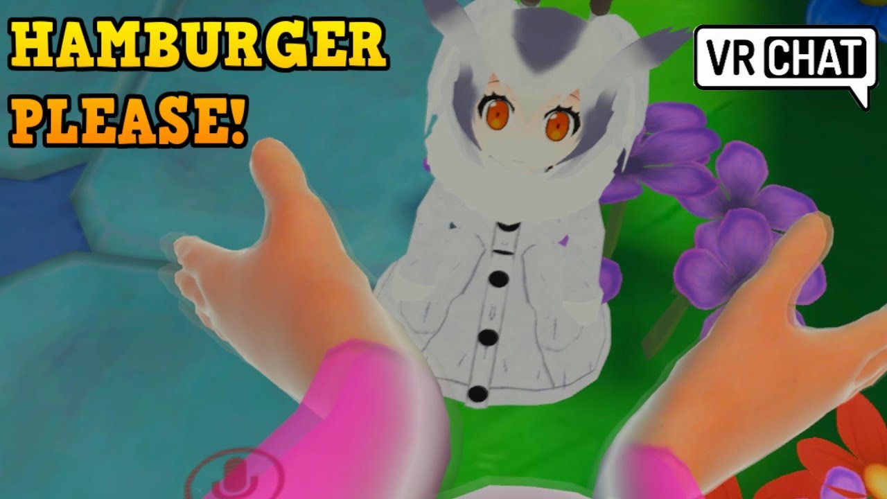VRCHAT HAMBURGER PLEASE - YouTube