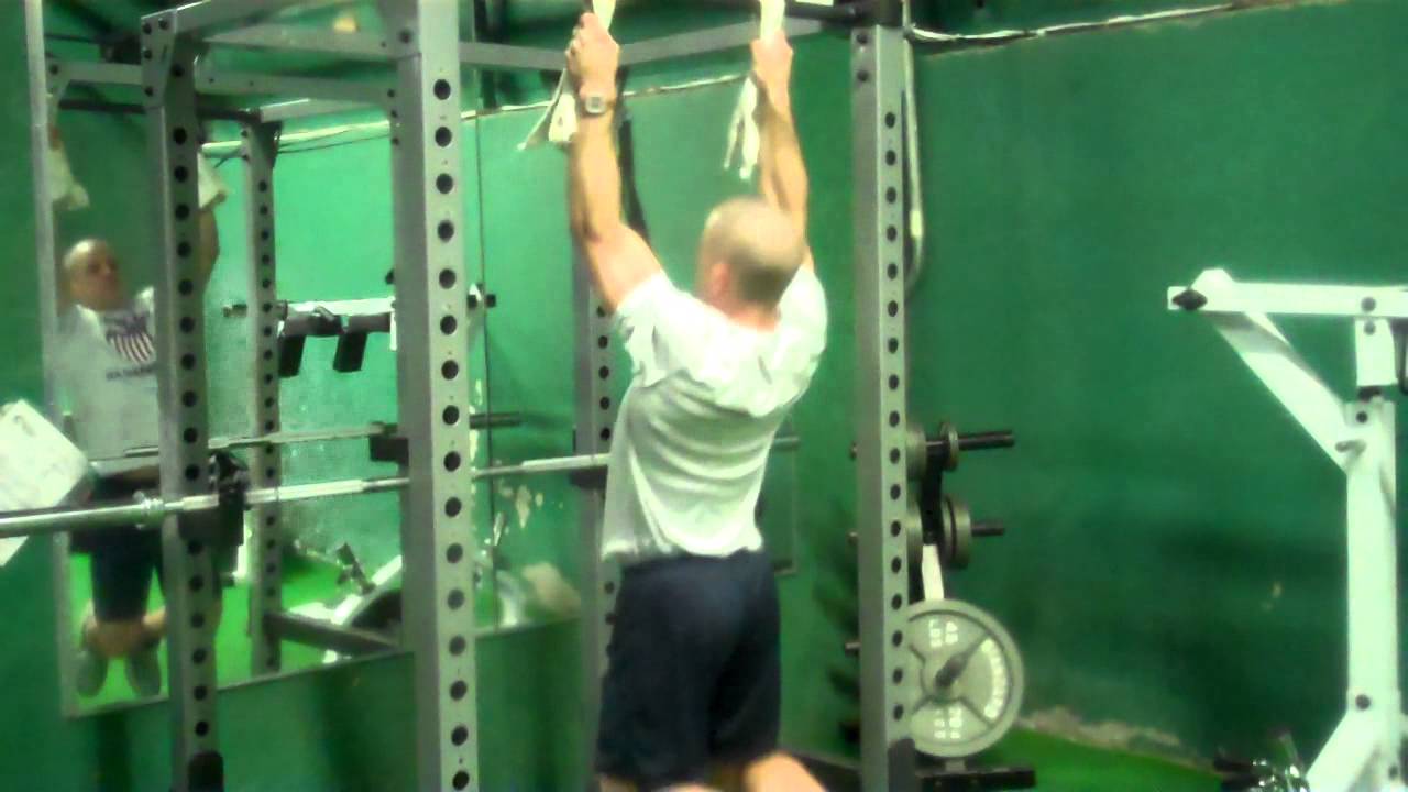 towel pull ups - YouTube
