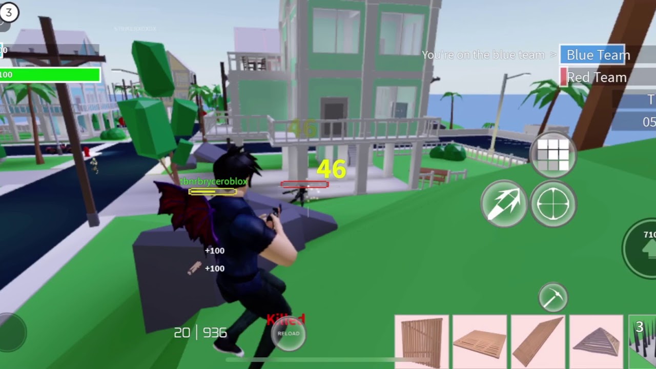 Play fortnite In roblox rip-off - YouTube
