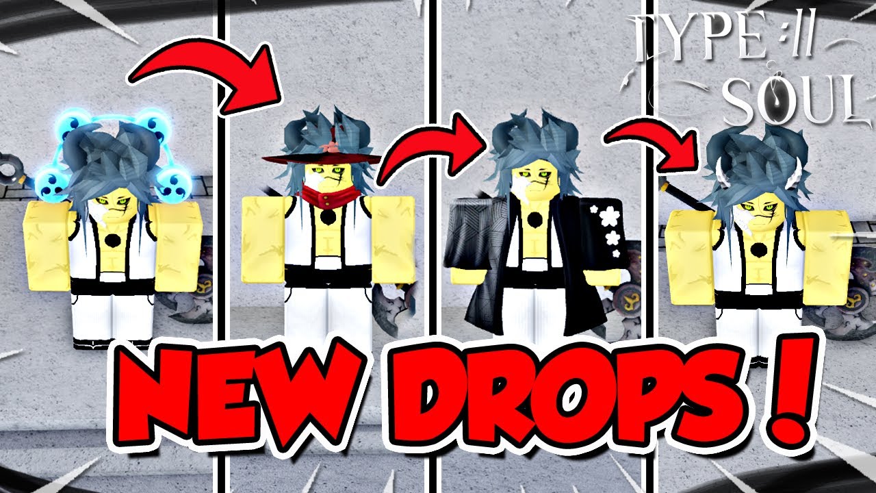 Type Soul All *NEW* Boss Drops/Accessories (Itadori Collar,Enel,Alucard ...