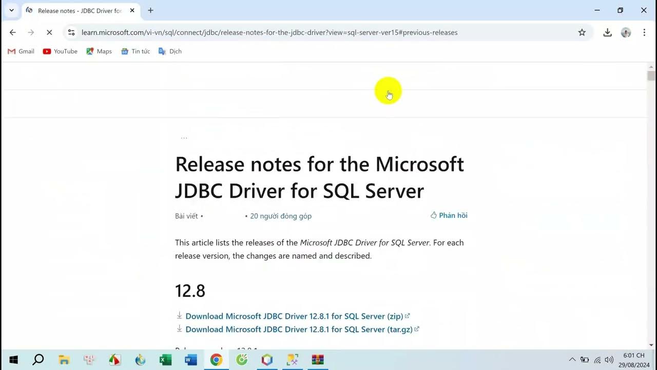 Kết nối dữ liệu SQL Server và Netbeans - Connect Database SQL Server And Netbeans - YouTube