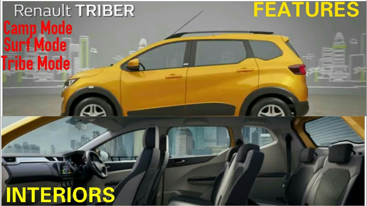 Renault Triber Features | Renault Triber RXZ 2019 | Interior & Exterior ...