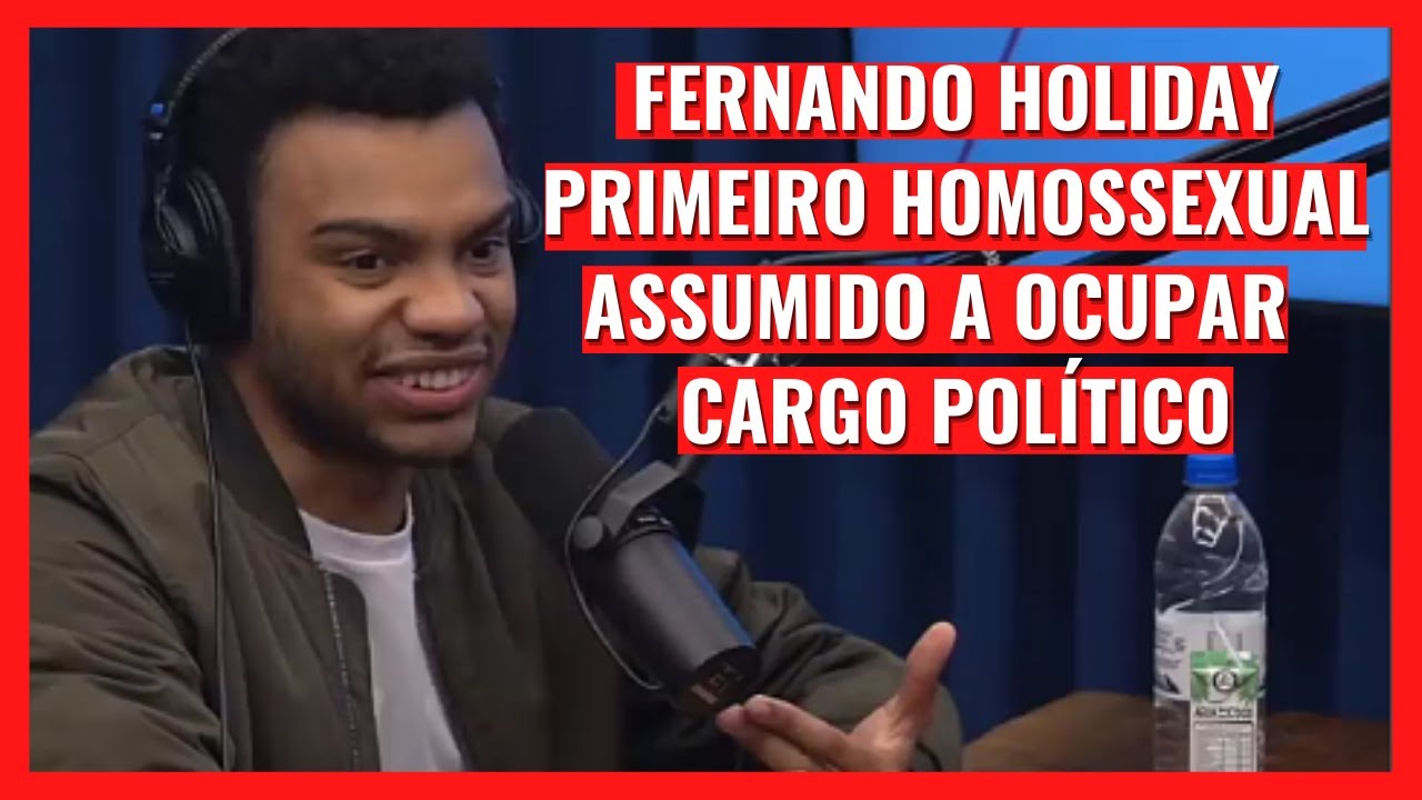 Fernando Holiday primeiro homossexual assumido a ocupar cargo político ...