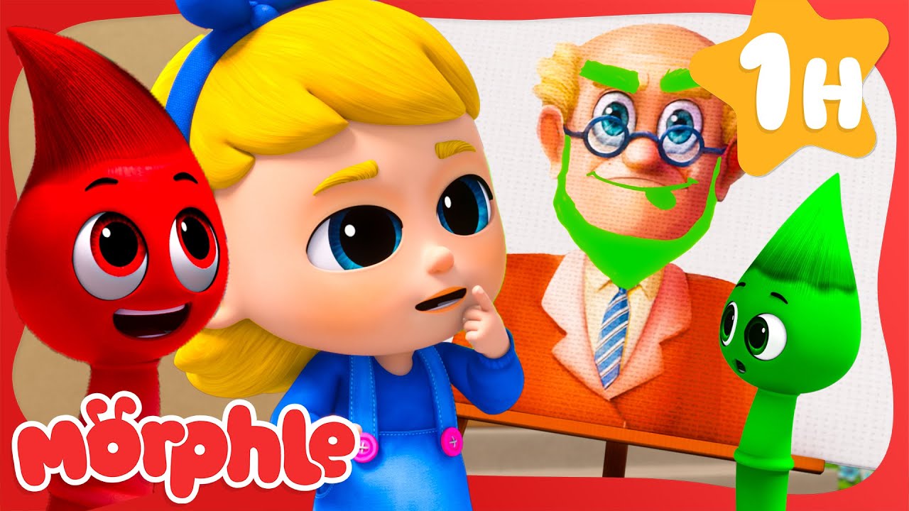 Morphle's Painting Disaster! | MORPHLE | Moonbug Kids - Art for Kids 🖌️ ...