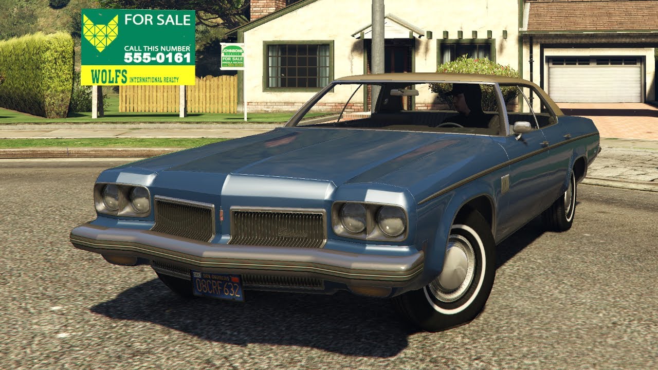 GTA V [PC] - 1973 Oldsmobile Delta 88 Mod - YouTube