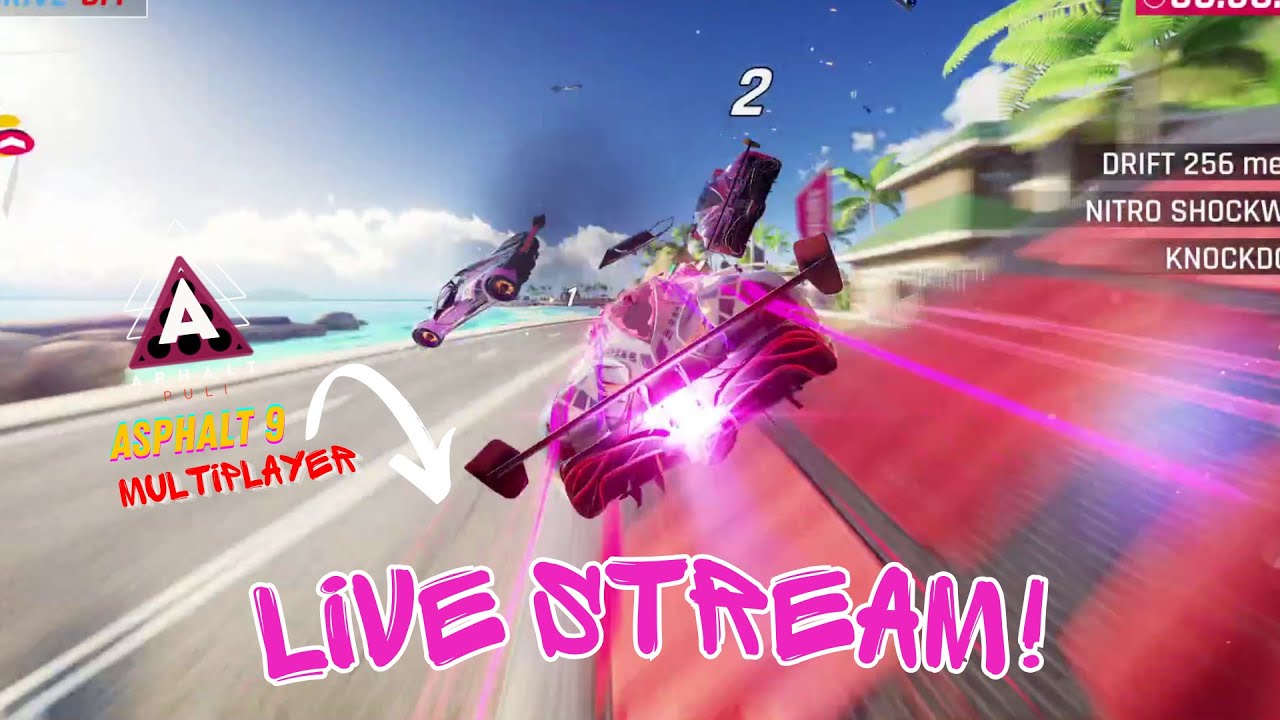 Asphalt 9 live Ghost slipstream gameplay #19 - YouTube