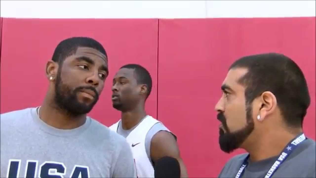 Kyrie Irving Interview @ USA Training Camp - YouTube