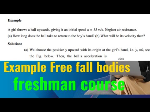 free fall bodies example !gold acadamy!act tube! Fershman course በ አማረኛ ...
