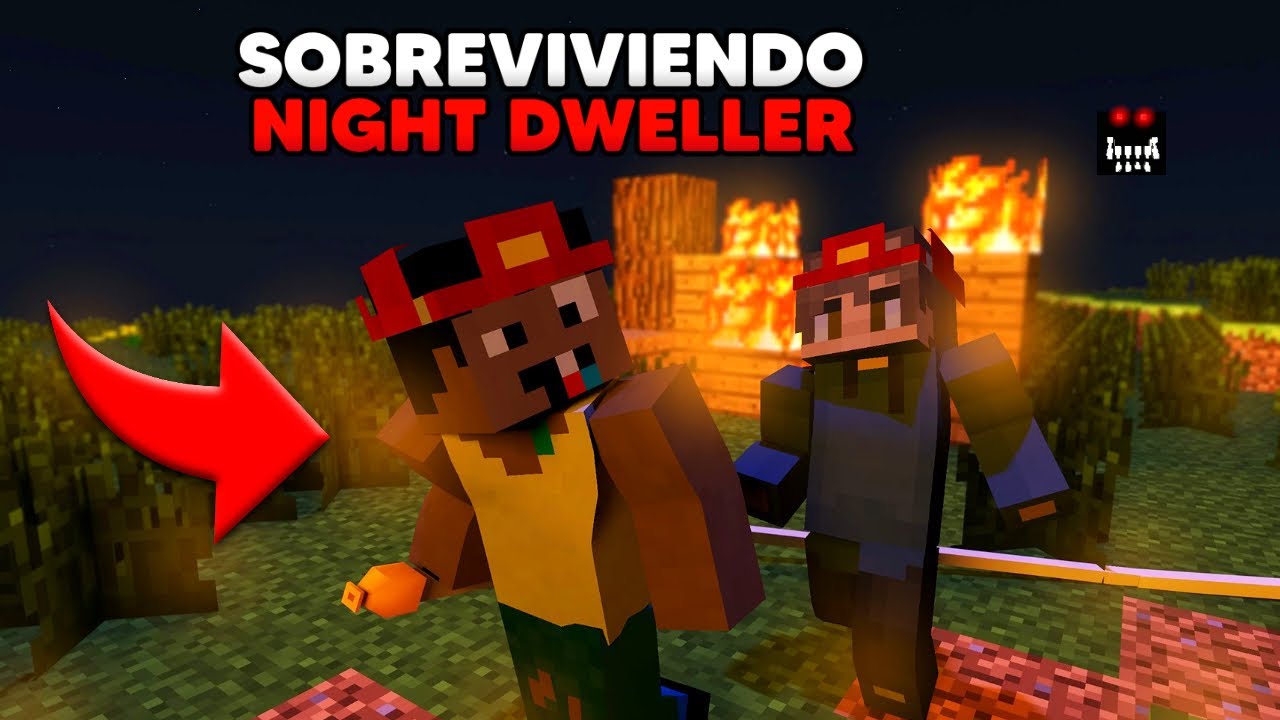 SOBREVIVIENDO CON SEGUIDORES EN NIGHT DWELLER EN MINECRAFT 1.20 🔥 - YouTube