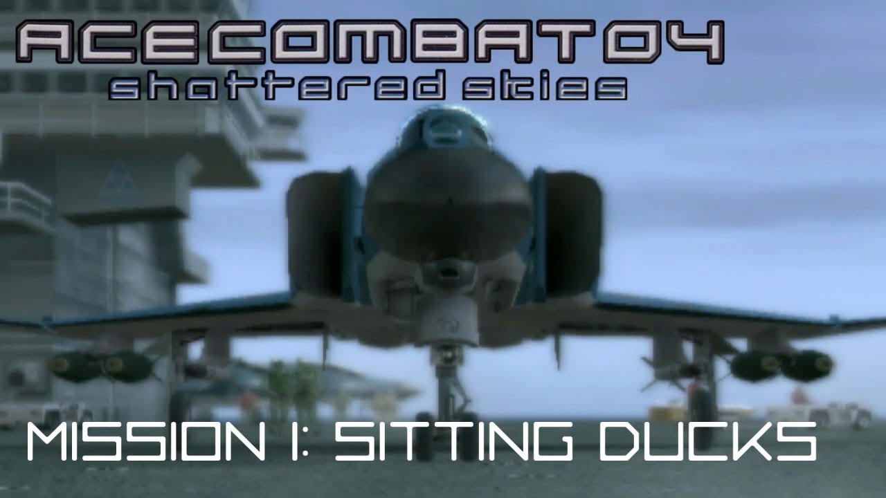 ACE COMBAT 04 [HD] - Intro & Mission 1 Sitting Ducks - YouTube