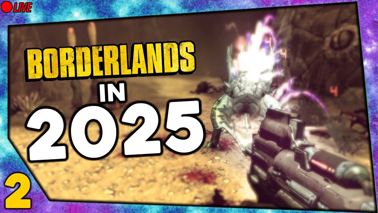 Revisiting Borderlands 1 in 2025 - Arid Hills, Shock Crystal Cave [DAY ...