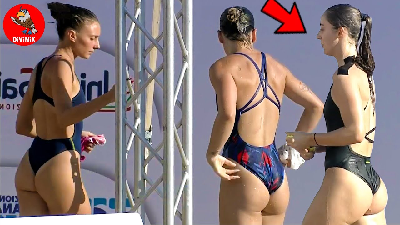 This Intrigue 😳 Will Keep to The End! Best Women's Diving 1m Springboard. Girls Diving #249 ...