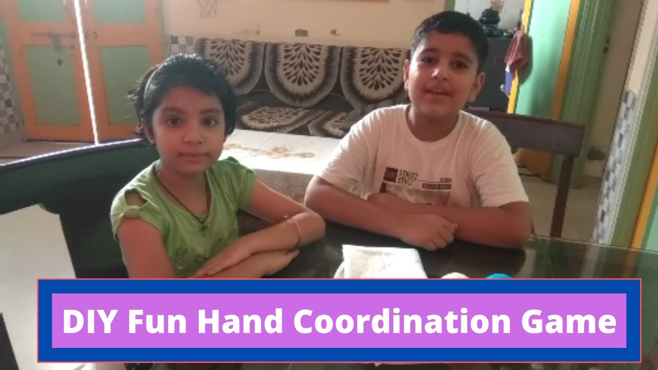 DIY Hand Coordination Game for Kids - YouTube
