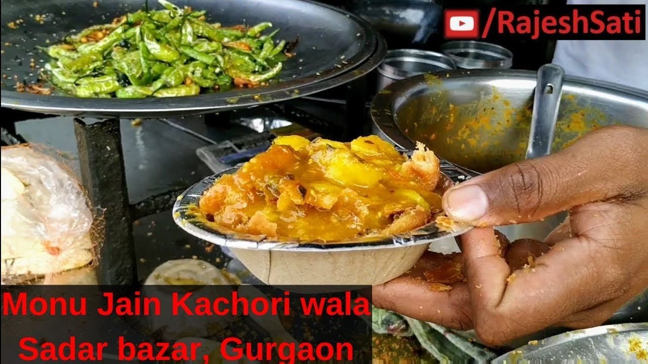 Best Kachori with Aloo Sabzi | Monu Jain Kachori Wala | Street Food ...
