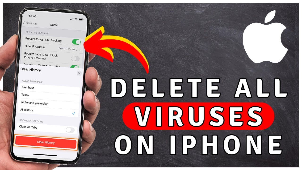 How to Delete All VIRUSES From iPhone - iPhone Tutorial - YouTube