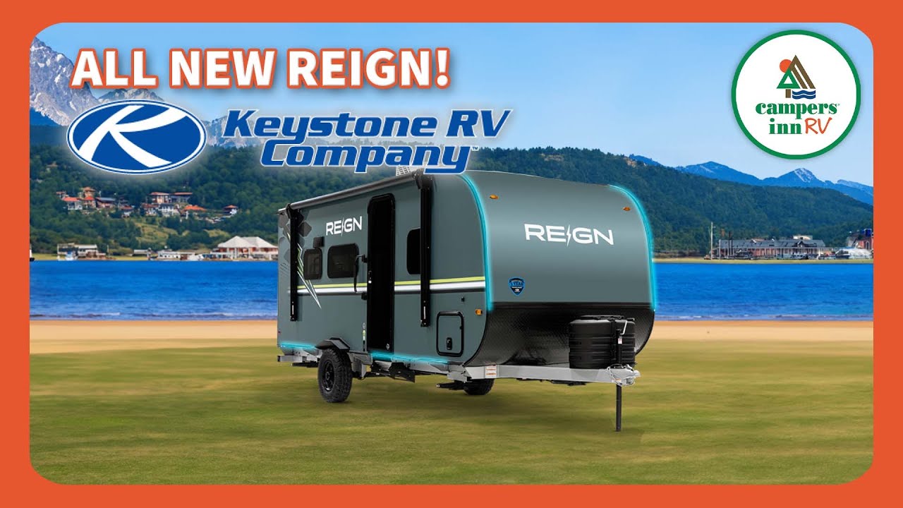 Keystone RV Reign Travel Trailer Walkthrough - YouTube