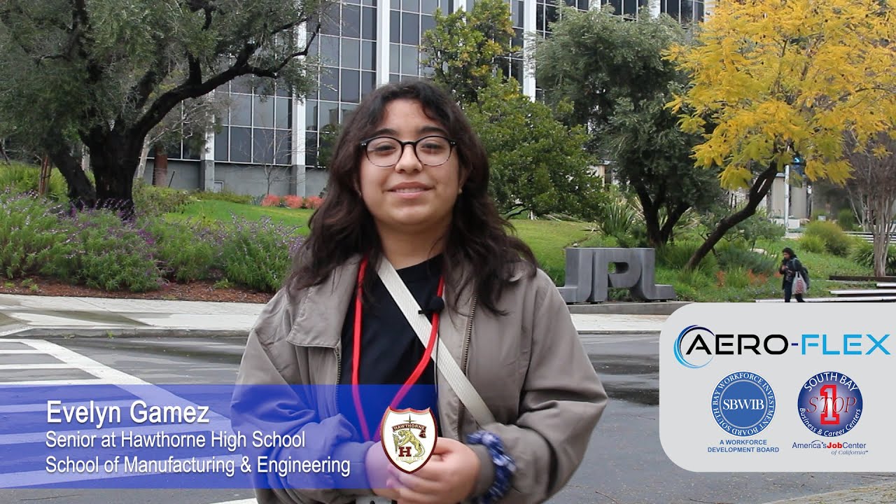 Evelyn Gamez - Jet Propulsion Laboratory (JPL) Tour - YouTube