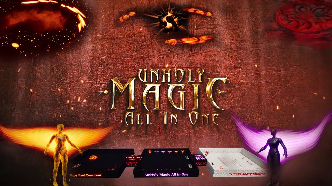 Unholy Magic All In One - Tutorial Simple VFX And Materials - YouTube