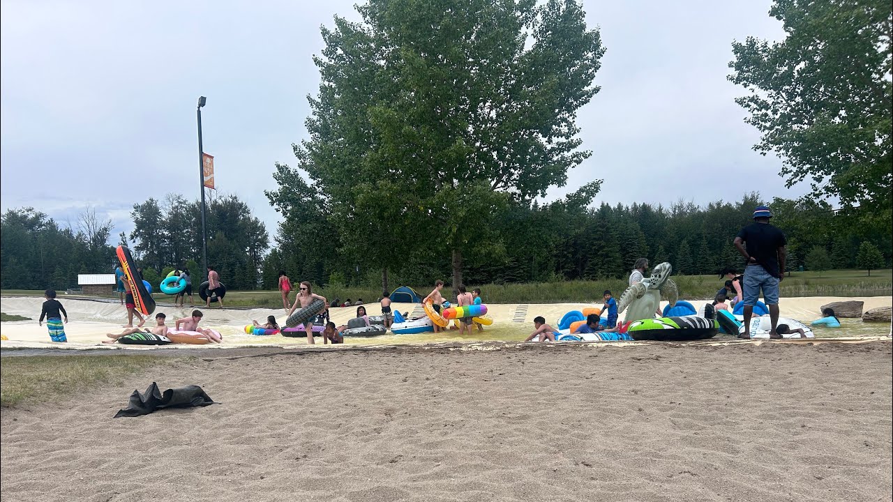 #WHITECOURT outdoor waterslide rotary park🇨🇦 - YouTube