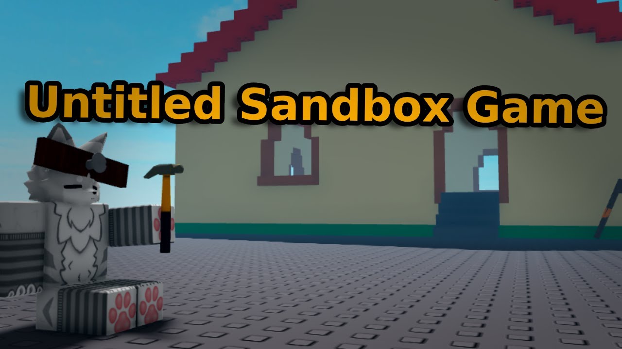 Jugando Untitled Sandbox Game roblox - YouTube