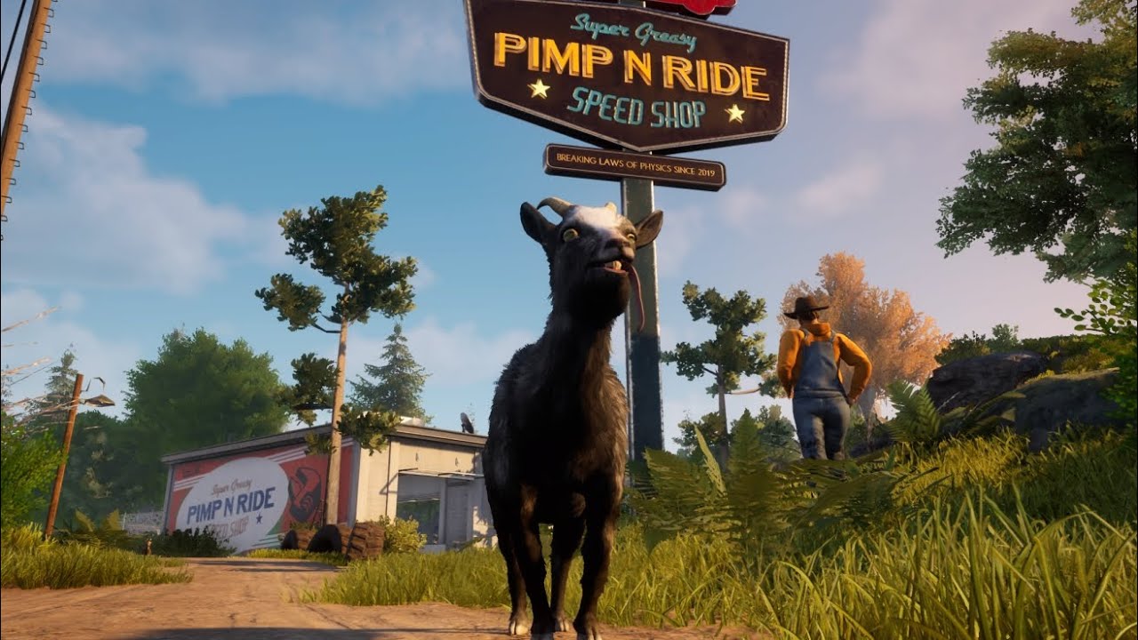 pimp and ride goat simulator - YouTube