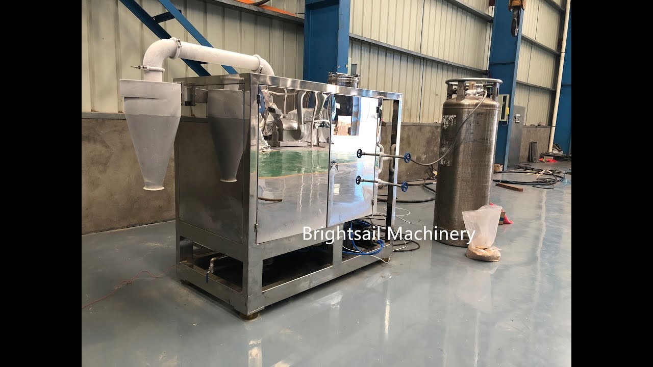 BS-20 dry date powder grinding machine date seeds cryogenic grinder ...