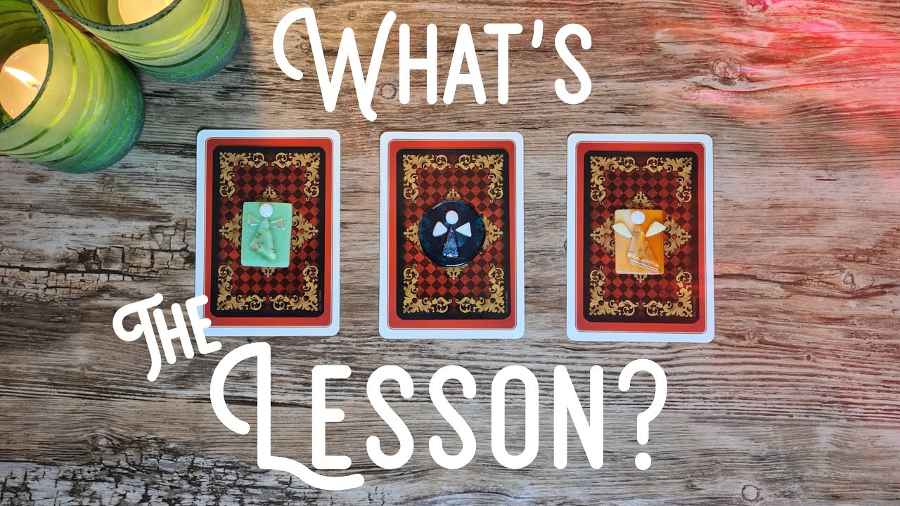 What's the lesson? 🤔 Pick a Card - YouTube