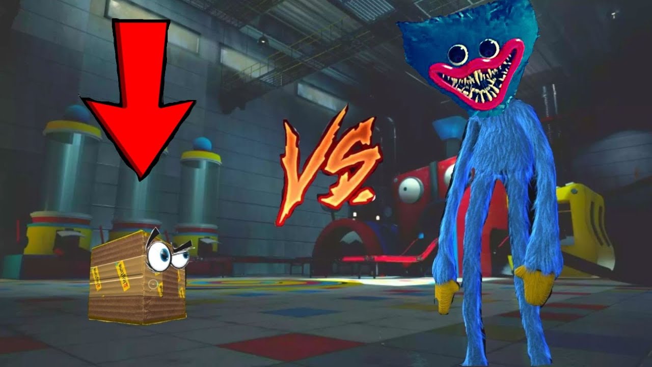 WATCH Poppy Playtime Crazy Box (Huggy Wuggy VS Crazy Box) - YouTube