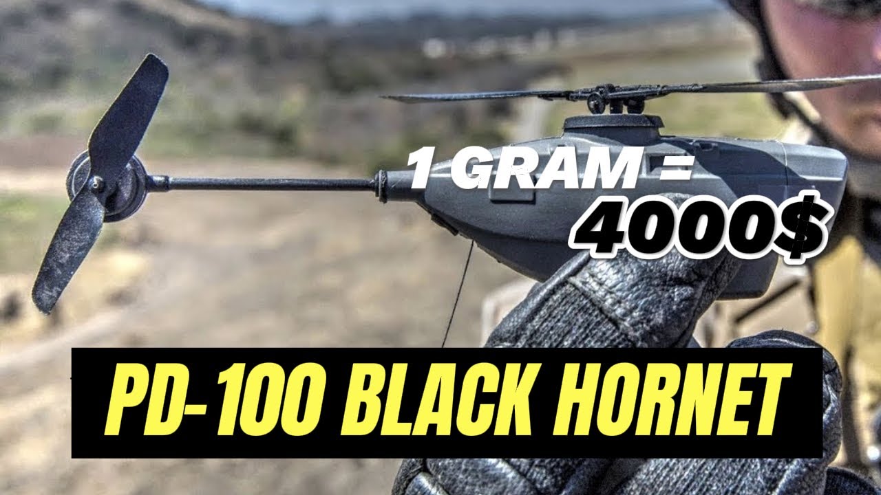 $4000 per gram of weight: PD-100 BLACK HORNET the world's SMALLEST ...