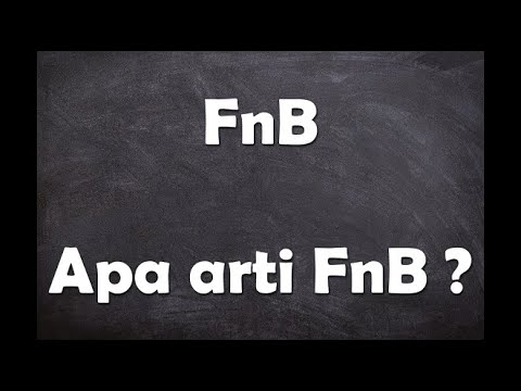 Apa arti kata FnB ? - YouTube