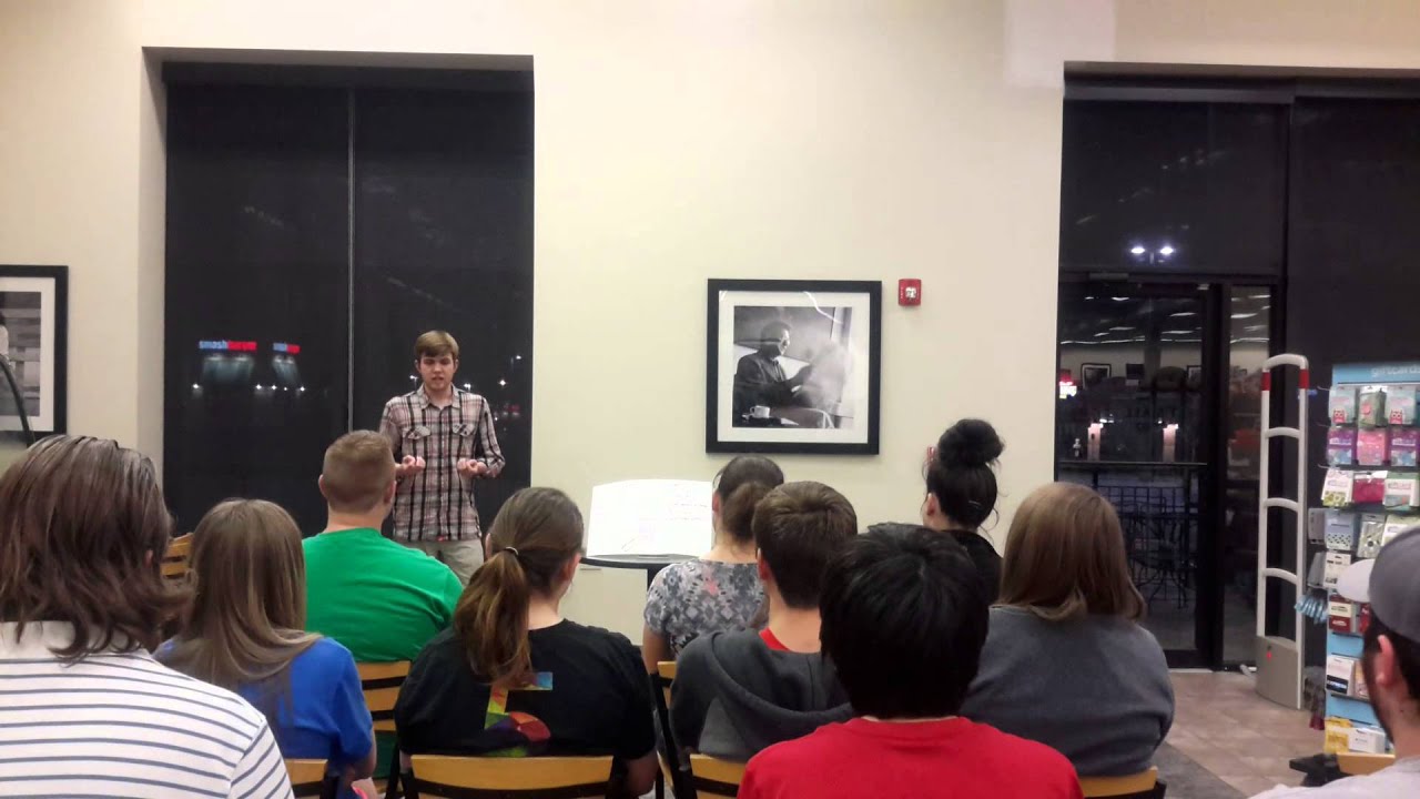 Greg Jones Persuasive Speech COMM 1113 Hall - YouTube