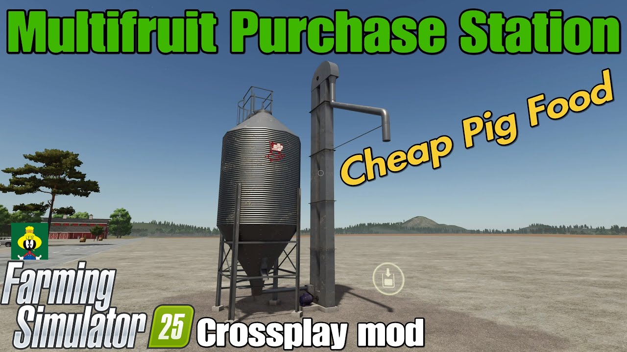 Multifruit Purchase Station / FS25 crossplay mod - YouTube