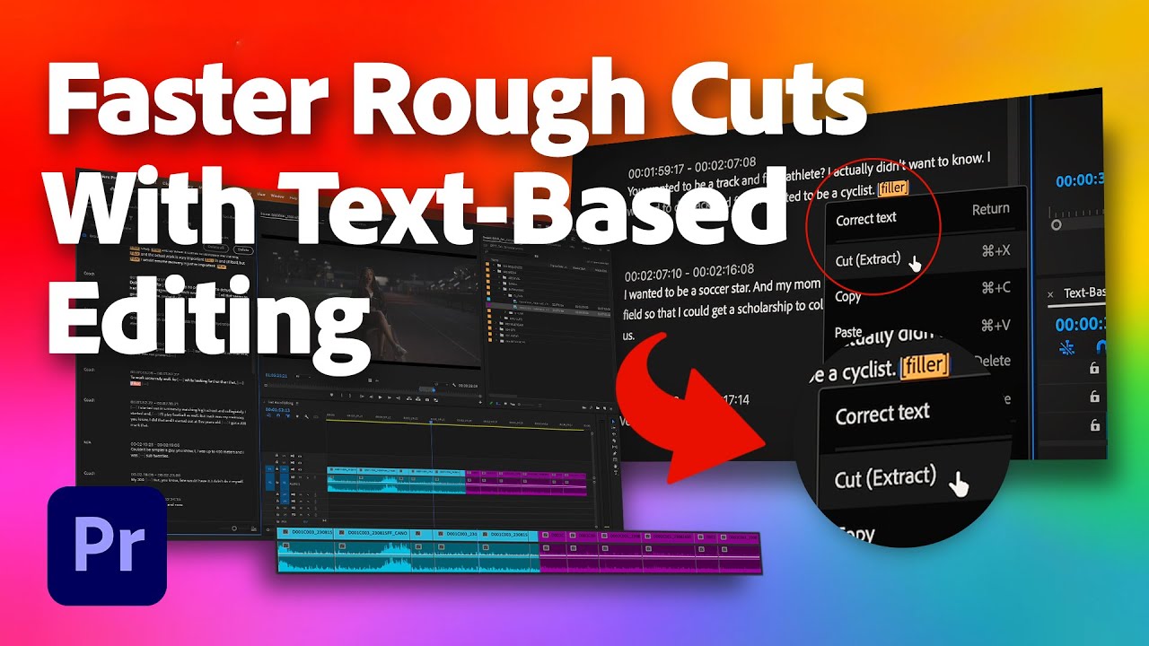 Text-Based Editing Powered by AI in Adobe Premiere Pro NOW LIVE ...