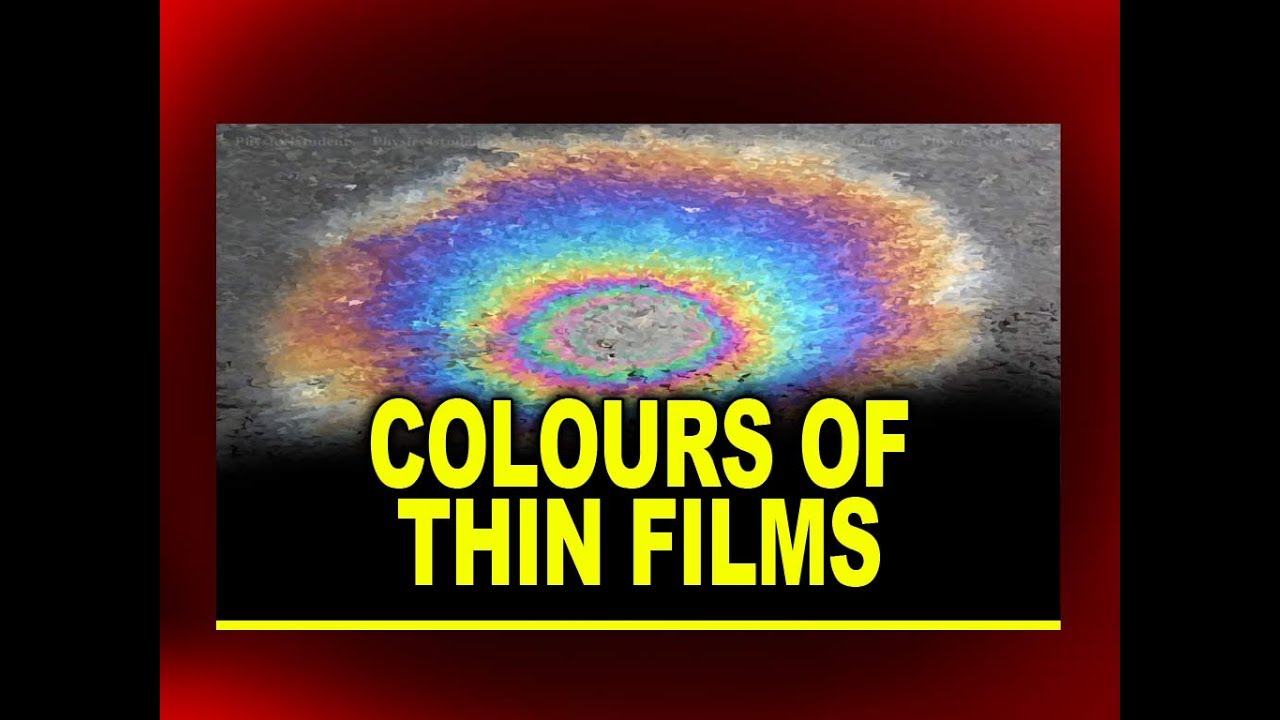 Colours of Thin Films | Simple Physics Animated Videos - YouTube