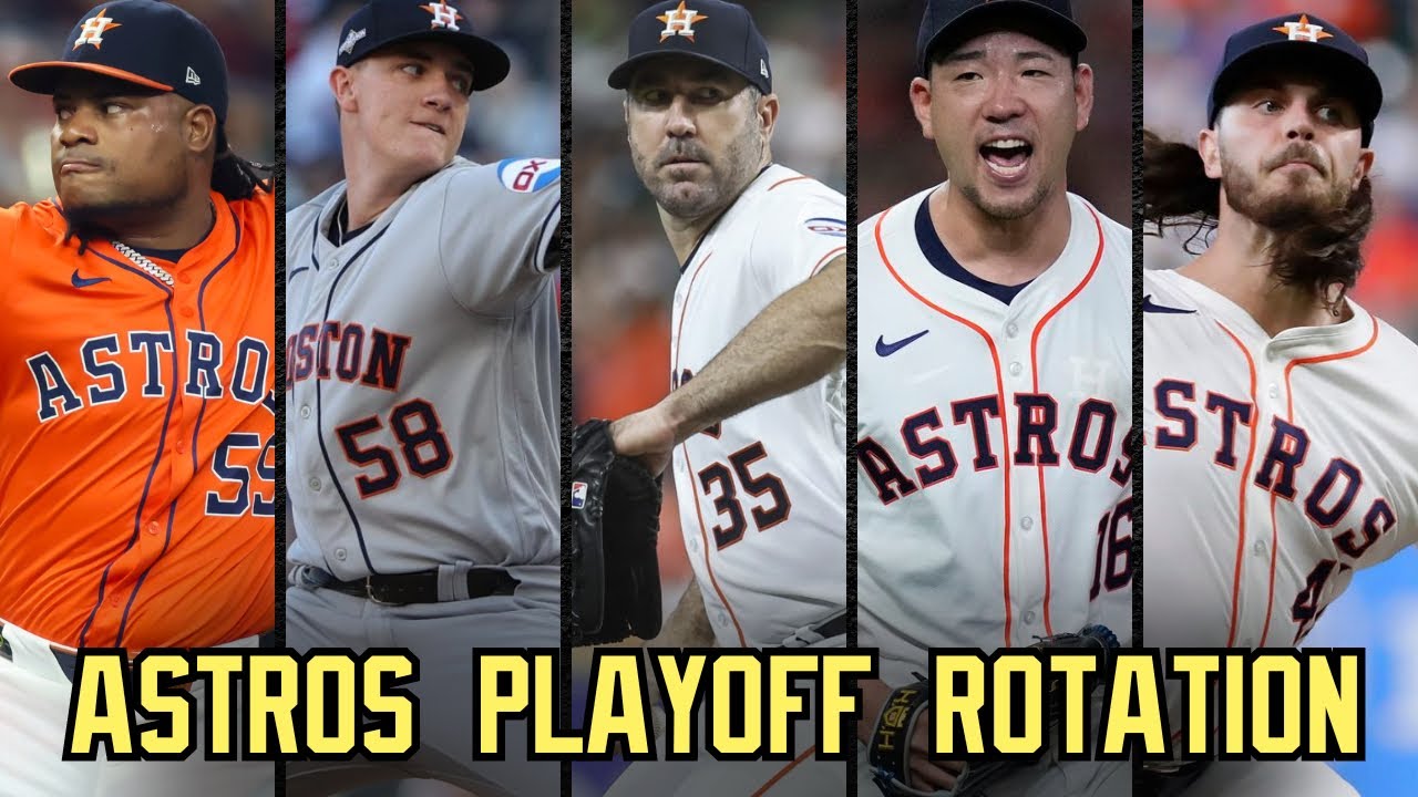 HOUSTON ASTROS PLAYOFF ROTATION - YouTube