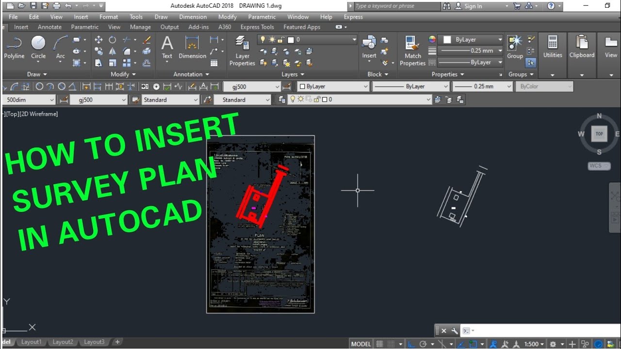 How To Insert Survey Plan In AutoCAD Easy Method Tutorial For how-to-insert-survey-plan-in-autocad-easy-method-tutorial-for