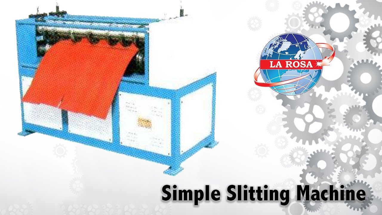 Simple Slitting Machine - YouTube